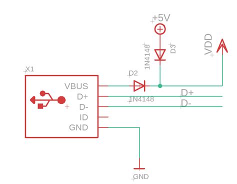 Adapter Replacing 4pin USB With USB C Works Only In One Direction Electrical Engineering
