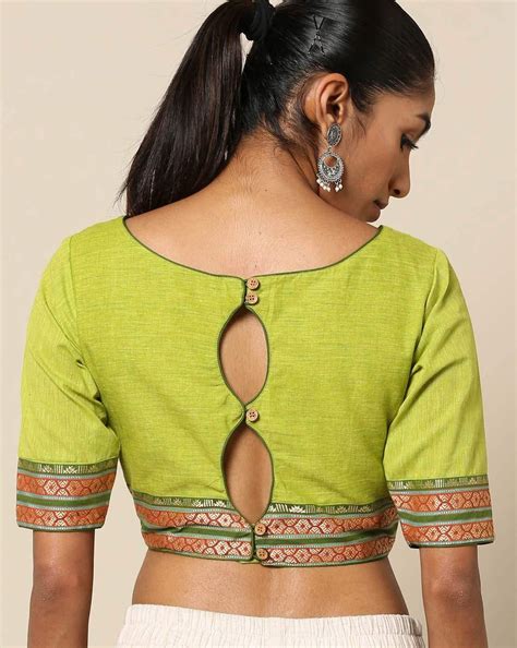38 Simple And Stylish Blouse Back Neck Designs • Keep Me Stylish ファッションアイデア ファッション