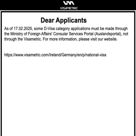 Visa Application