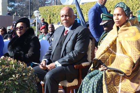 Mood Jovial As Botha Bothe Welcomes His Majesty Lesotho News Agency