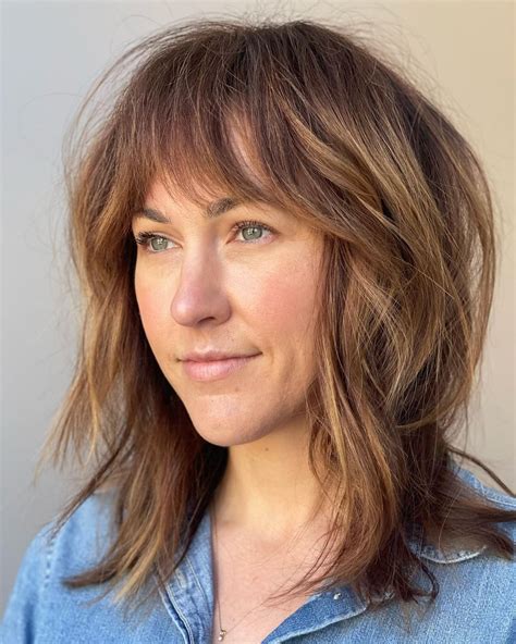 50 Best Styles For Medium Length Hair With Bangs Hair Adviser Artofit