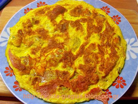 Ομελέτα με λουκάνικα