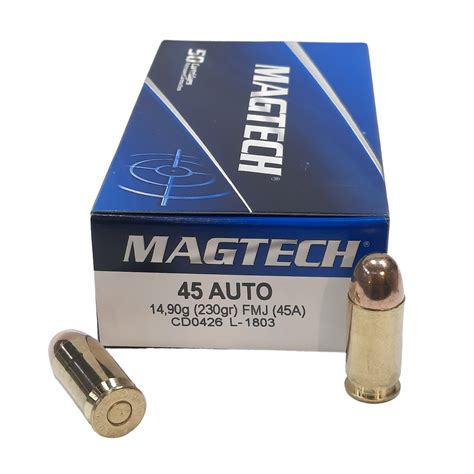 Magtech 45 Acp 230g Fmj 45a Tirito