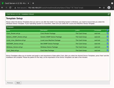 Install And Configure Cacti On Rocky Almalinux 8 Cloudspinx
