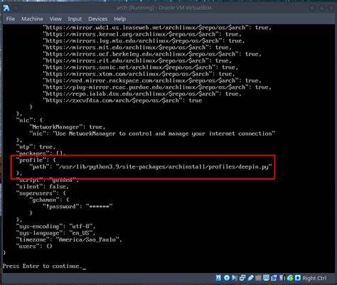 Archinstall Fails With Keyerror Desktop Profile Issue Archlinux Archinstall Github