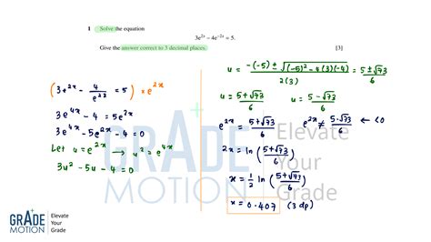 32 Logarithmic And Exponential Functions Grade Motion