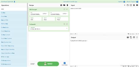 Cyberchef使用学习rsa、aes加解密and中文乱码问题 Csdn博客