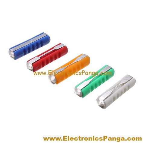 200 Pcs 5a 8a 10a 16a 25a Continental Fuses Torpedo Type Set With