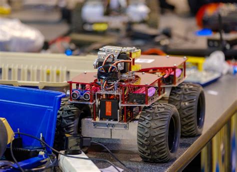 Line Tracking Stem Ev3 Robot Stock Photo Image Of Engineering Construction 107086614