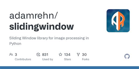 Github Adamrehnslidingwindow Sliding Window Library For Image