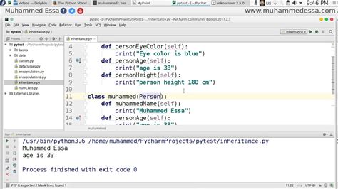 50 Python 3 Oop Inheritance Youtube