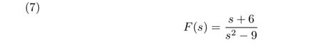 Solved Use The Linearity Property Of The Inverse Laplace Chegg