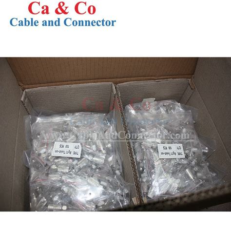 China Custom Rg11 Twist On Connector Manufacturers Suppliers Factory Cable And Connector