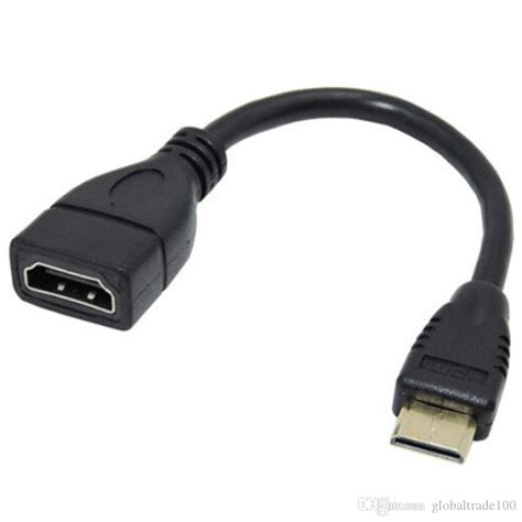Mini Hdmi Male To Hdmi Female Adapter Cable 15cm For Raspberry Pi Zero
