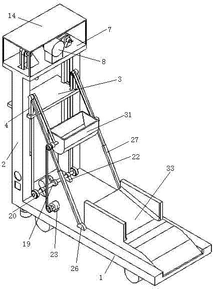 一种建筑施工用物料提升机的制作方法