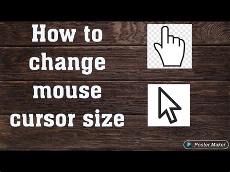 How To Increase Cursor Size YouTube