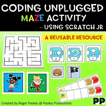 Coding Unplugged Maze Activity By Pooley Productions TpT