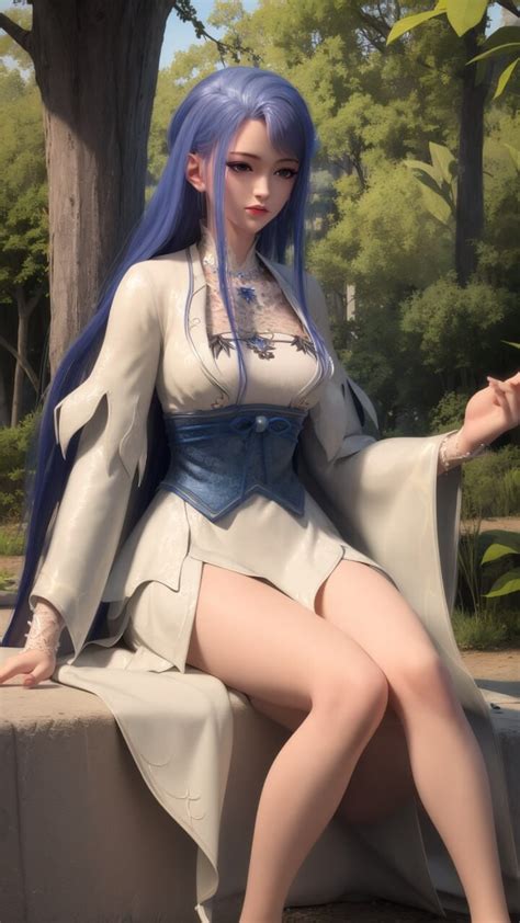 Artstation 3d Ai Anime Girl Ai Lookbook