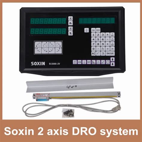 Free Shipping Digital DRO Kit For Lathe Axis Digital Readout With Pcs DRO Linear Scale In