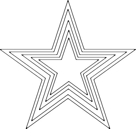 Шаблон Звезды Для Вырезания Лучшая Фото Подборка