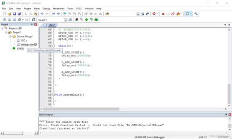 Stm32流水灯教程 Csdn博客