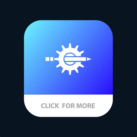 Content Writing Design Development Gear Production Mobile App Button