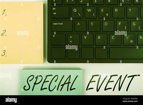 Writing Displaying Text Special Event Business Approach Function To