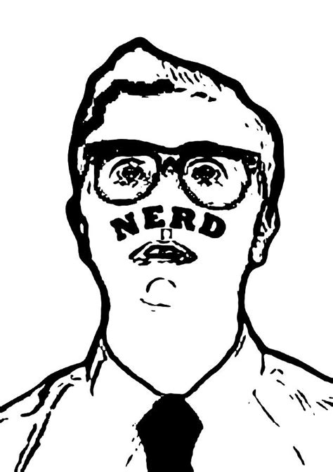 Nerd Poster Poster Love Painting By Rogers Roxanne Fine Art America