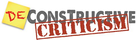 Deconstructive Criticism Logo By Concretebuilding On Deviantart