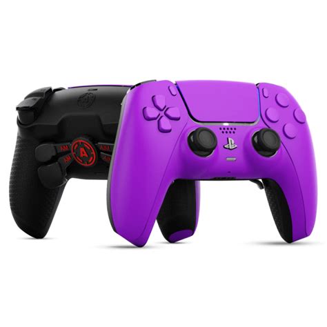 Purple Matte Ps5 Aim Controller Aimcontrollers