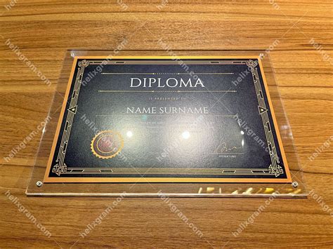 Acrylic Certificates Printing Mica Acrylic Frames In Saigon Helixgram
