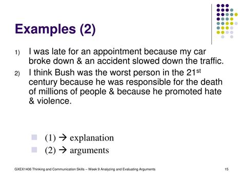 Ppt Analyzing And Evaluating Arguments Powerpoint Presentation Free