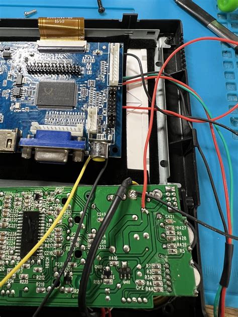 Gamecube Interact Mobile Monitor Screen Upgrade Original Screen Had Two White Lines And Looked