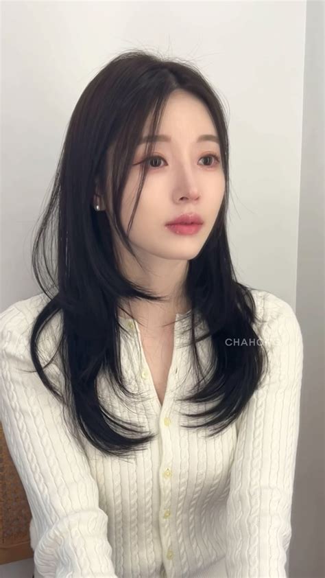 차홍룸 신논현점 김희영 레이어드c컬펌 C컬펌 미디움펌 레이어드컷 허그펌 보더펌 봄봄봄🩷 이 계절의 마지막엔 늘 레이어드