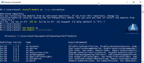 Powershell Azure Az Module Install Package Cannot Convert Value 200