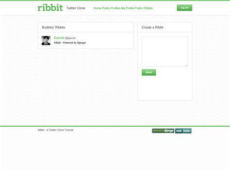 Building Ribbit In Django Envato Tuts