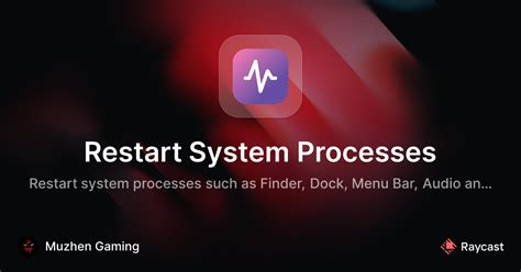 Raycast Store Restart System Processes Raycast Store Restart System Processes