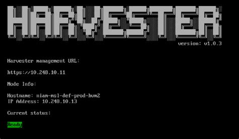 Feature Show The Maintance Status On The Console Of The Harvester