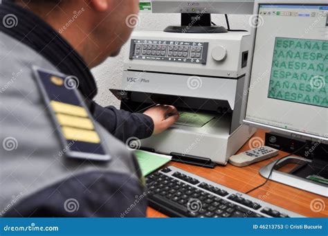 Documents Verification Editorial Stock Photo Image Of Police 46213753