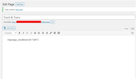 How To Display Track Form And How To Load Or Redirect The Result To The Other Page Wpcargo