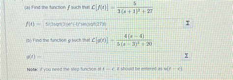 solved a ﻿find the function f ﻿such that