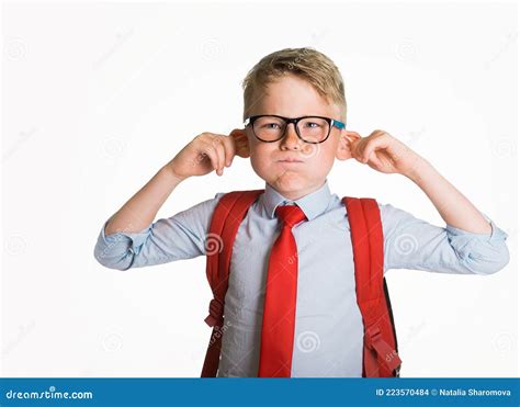 学校男孩猴脸 白色背景中咕咕咕哝哝的可笑的小男孩 大耳瞳孔 库存照片 图片 包括有 孩子 查出 223570484