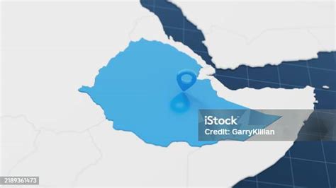 포인터 핀이 있는 블루 에티오피아 3d 지도는 흰색으로 둘러싸인 다른 국가입니다 국경이 있는 유럽 정치 지도 3d 렌더링 일러스트레이션 0명에 대한 스톡 사진 및 기타