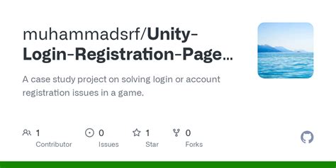 Github Muhammadsrfunity Login Registration Page Development A Case