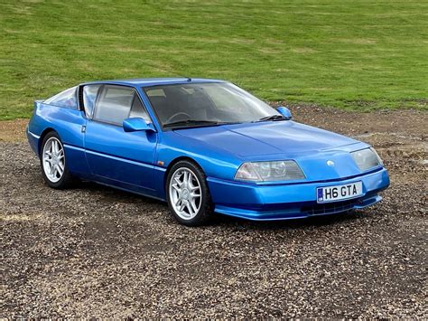 1990 Renault Alpine Gta Blue Manual 5 Speed Right Hand Drive In Old