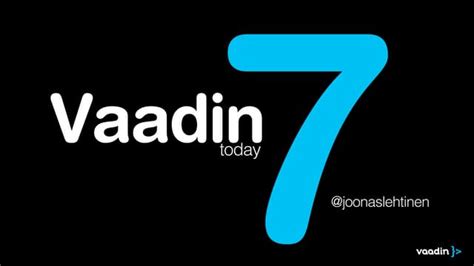Vaadin 7 Ppt