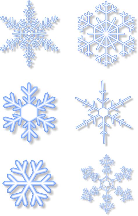 تصاویر دانه برف با فرمت Png و کاملا رایگان و دوربری شده