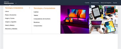 github falconmasters menu avanzado estilo amazon codigo del tutorial
