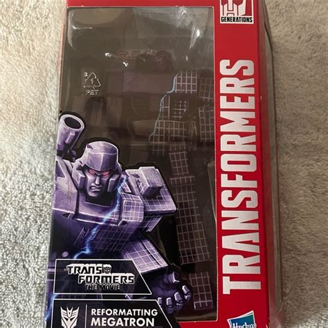 Hasbro Toys Transformers Red Robot Enhanced Design Reformatting