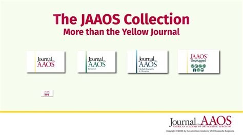Jaaos Journal Of The American Academy Of Orthopaedic Surgeons